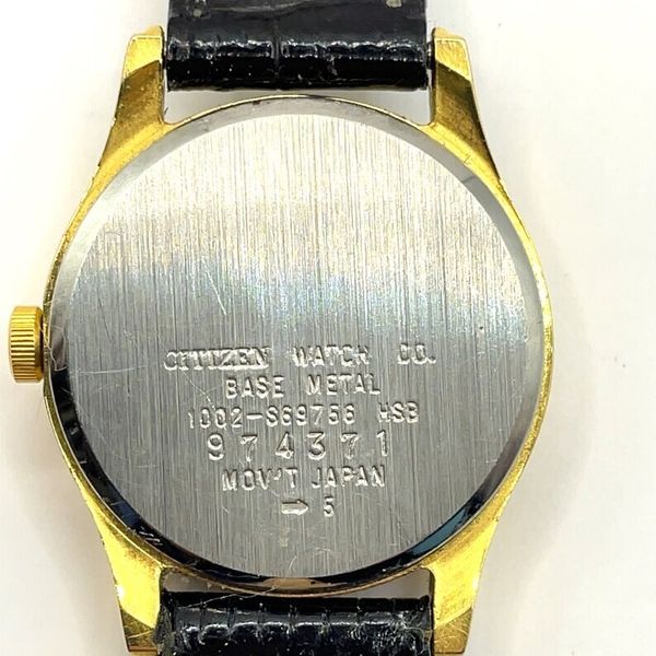 Citizen CQ Quartz Lady's Watch Model 1002-S68756 HSB - New Battery and ...