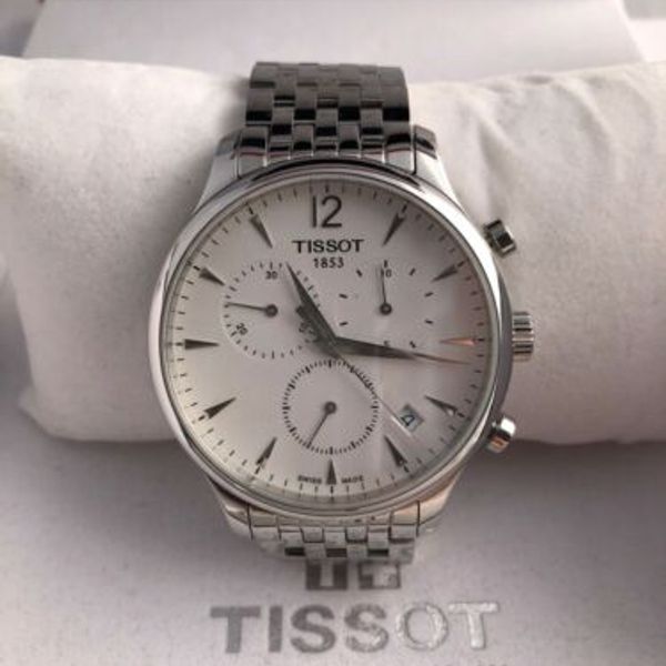 Tissot Tradition T063617A Watch Mens Chronograph | WatchCharts Marketplace