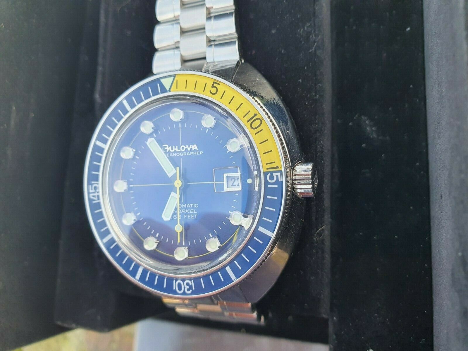 Bulova Oceanographer “Devil Diver” Automatic Watch Model 96B320 ...