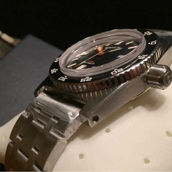 Borealis Scorpionfish black dial/plonguer hands | WatchCharts