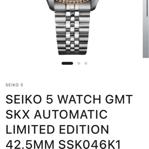 Seiko ssk 021 | WatchCharts Marketplace