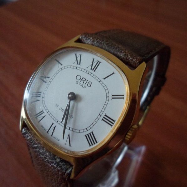VINTAGE ORIS STAR 17 JEWEL GENTS SWISS WATCH.RARE 740 CAL MOVEMENT. GWO. | WatchCharts Marketplace