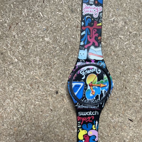 Very Very Rare Super Funky Vintage Retro Cool Swatch Watch ...