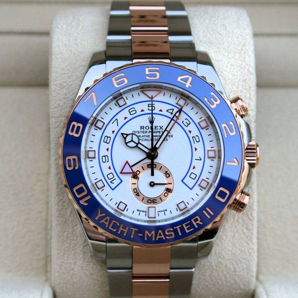 FSOT: Rolex 116681 YACHT-MASTER II 44MM TWO TONE ROSE BENZ ...