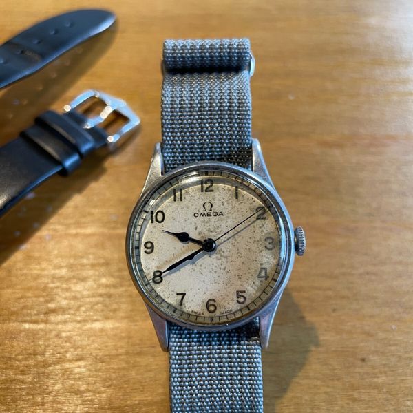 'OMEGA' MILITARY (RAF) PILOTS WRISTWATCH (WW2) CK2292 6b/159 ...