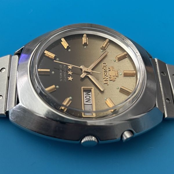 Orient vintage automatic 46941 cal japan made men's watch | WatchCharts ...