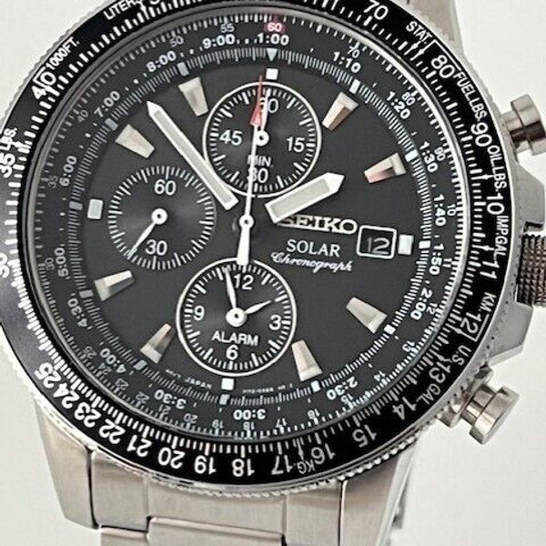 Seiko Chronograph Solar V172-0AC0 watch | WatchCharts Marketplace