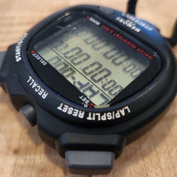 Seiko Quartz Stopwatch Memory 100 Model# S056-4000 | WatchCharts ...