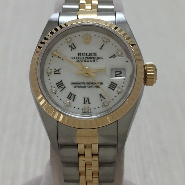 [Used] ROLEX Self-winding watch / analog / OYSTER PERPETUAL DATE JUST ...