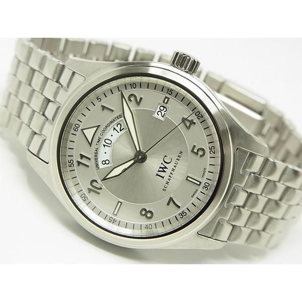 [Used] IWC (IW) Spitfire Freeger UTC Silver Breath Specification ...