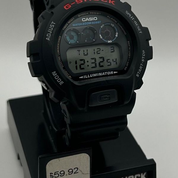 Casio G Shock Digital Menâ s Watch - DW-6900 - 3230 + Stand/Manual/New ...