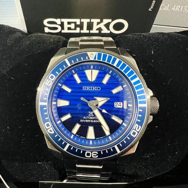 Seiko Prospex SRPC93 Samurai Divers Automatic Watch *Save the Ocean ...