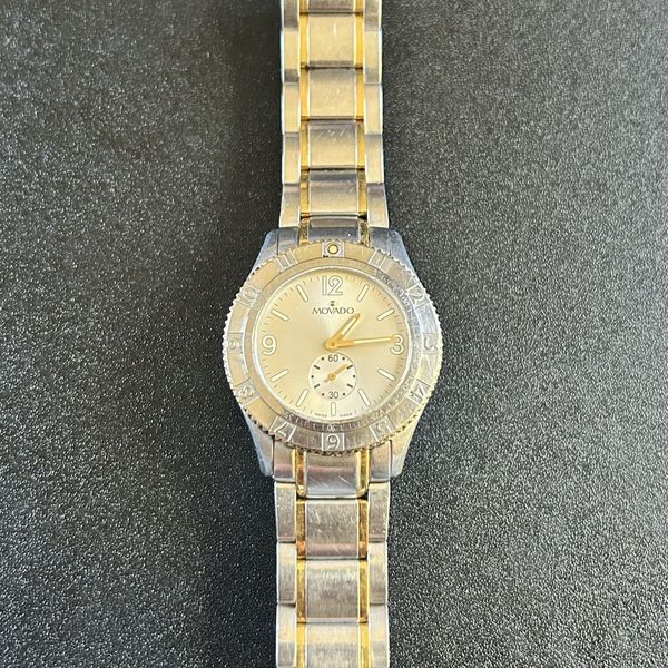 Movado Gentry Sport two-tone stainless steel Swiss watch w/ Second ...