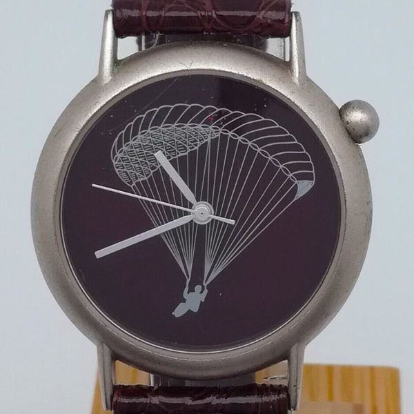 Men's Watch, Ladies' Watch, Paratrooper, Brown Leather Strap, Watch ...