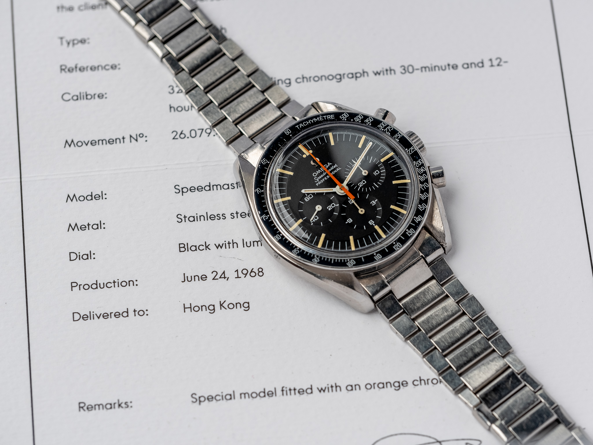 Omega Speedmaster Ultraman bargain Never