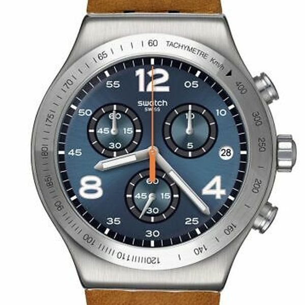 Swatch Irony Chrono New Cognac Wrist YVS470 NEW | WatchCharts