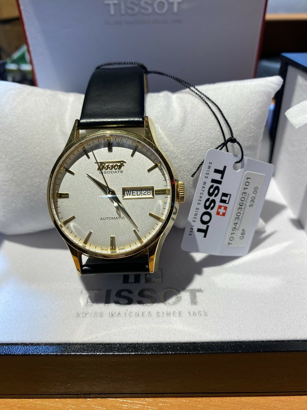 Tissot Heritage Gold Men's Watch - T019.430.36.031.01 | WatchCharts Marketplace
