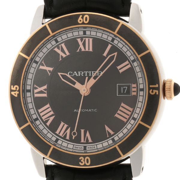 Cartier Cartier Rondo Croisiere W2RN0005 Automatic Gray PG / SS 100m ...