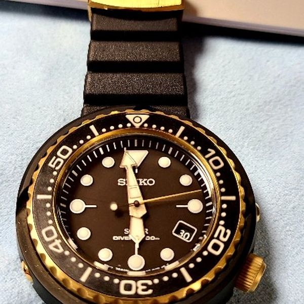 Seiko Solar Golden Tuna SNE498 | WatchCharts Marketplace