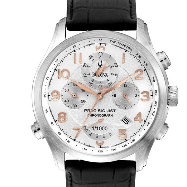 Bulova Precisionist Chronograph (96B182) Market Price | WatchCharts