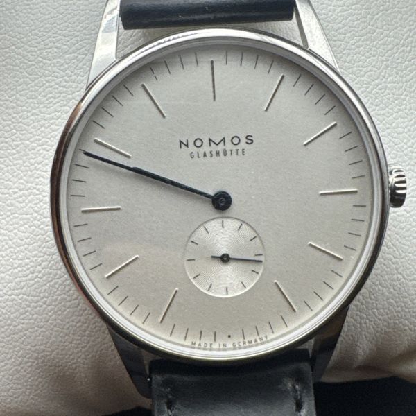 Nomos Orion 38mm 11148 Watch with Original Box & Papers | WatchCharts ...