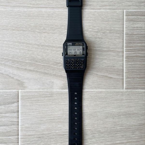 Casio DBC-62 Data Bank Digital Watch with Original Strap, Used ...