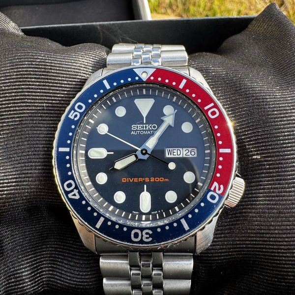 Seiko SKX009 Pepsi 42mm Diver Automatic 200m â New, Box Included ...