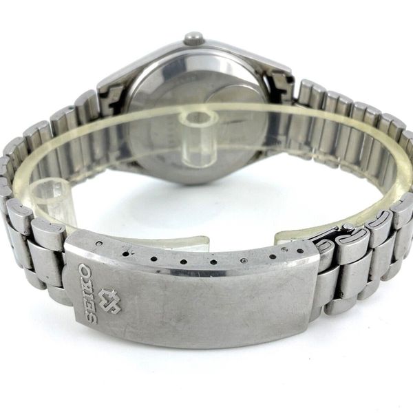 Vintage Seiko Quartz Railroad Approved SQ Watch 7546-8069 Day + Esp ...