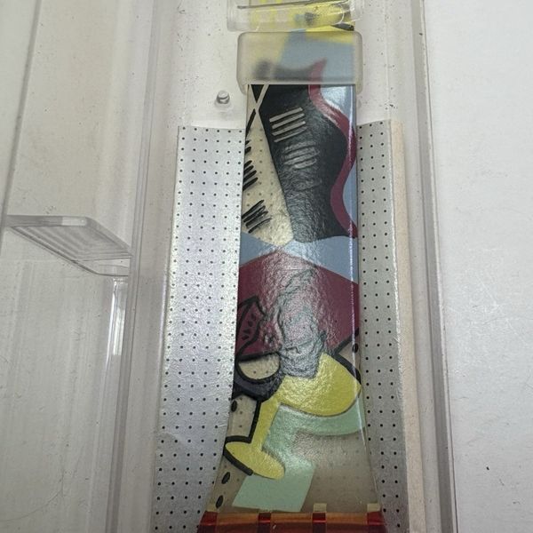 Swatch Cubistic Rap. New With Case And Papers. New Battery. Great ...