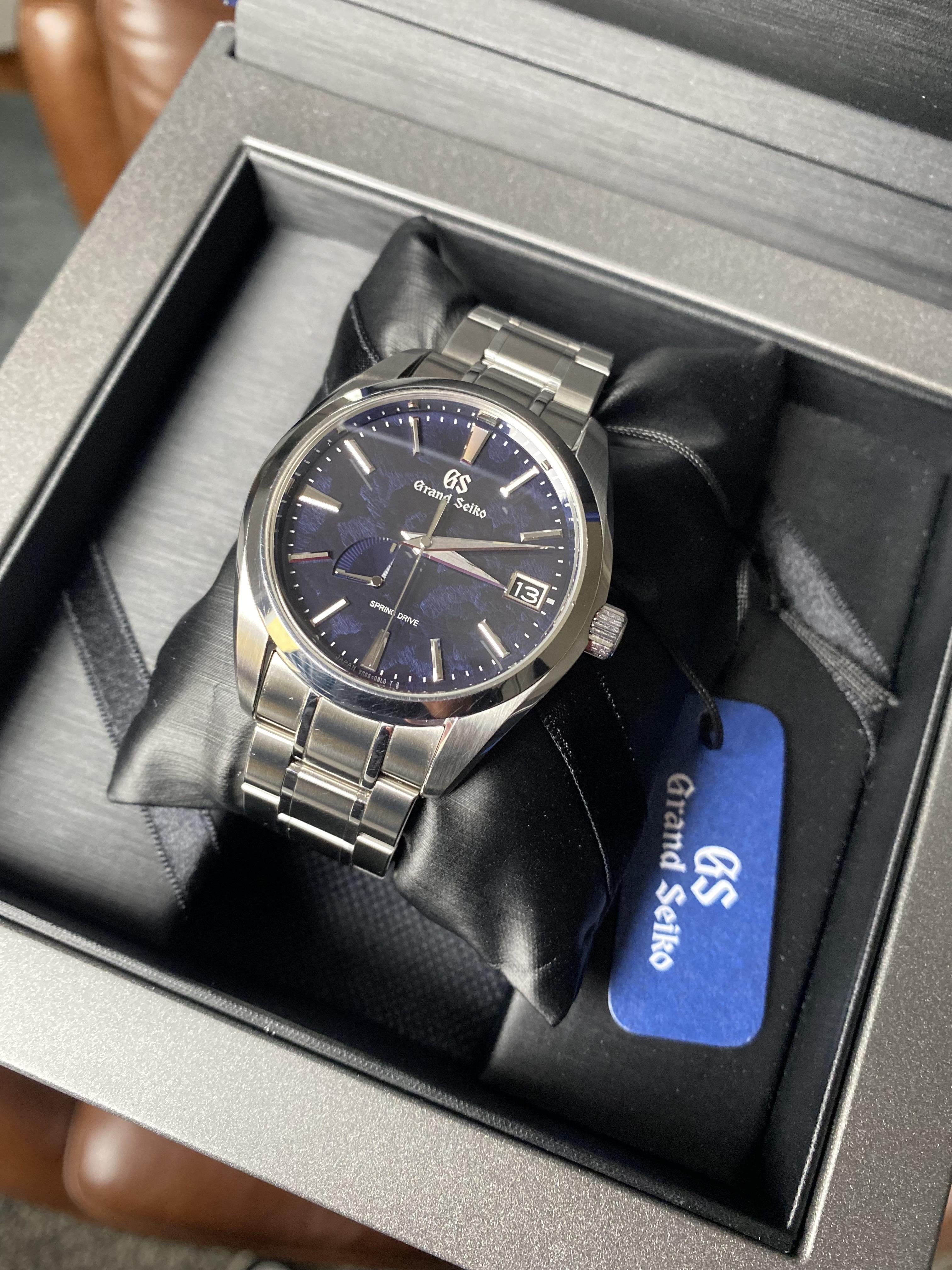 [WTS] Indigo Grand Seiko “Katsu-Iro” SBGA469 USA Exclusive Box & Papers ...