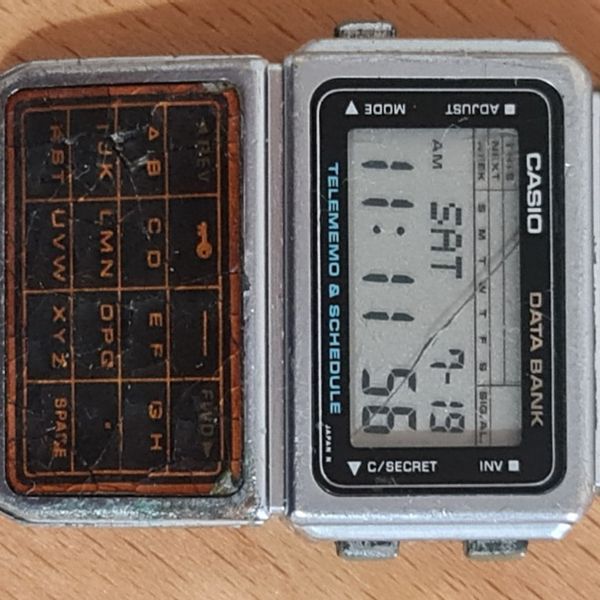 Casio DBC-600 Vintage Databank Telememo Calculator 1985 | WatchCharts Marketplace