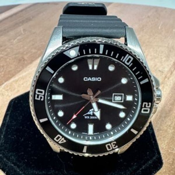 Casio Analog Dive Watch Date Rotating Bezel - MDV106 1AV [2784] Divers ...