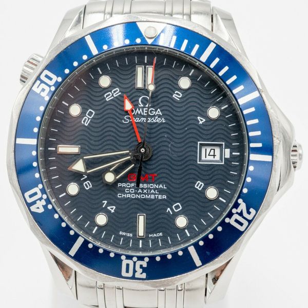 Omega SeaMaster GMT 2535.80 Co-Axial Automatic 300M Watch | WatchCharts Marketplace