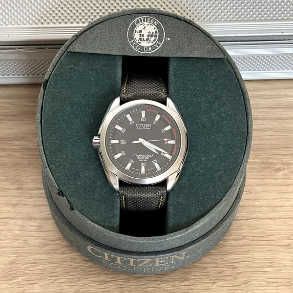 Citizen Eco-Drive Titanium Golf BM7120-01E Watch | WatchCharts Marketplace