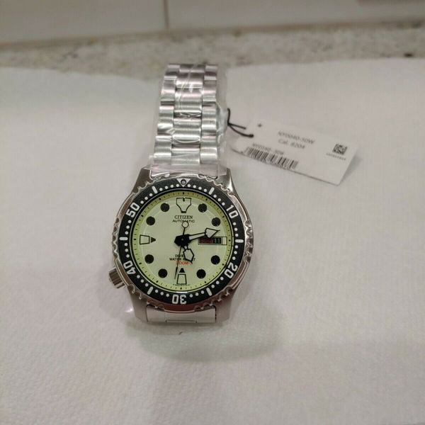 New Citizen Promaster NY0040-50W Automatic Watch (Full Lume, Steel ...