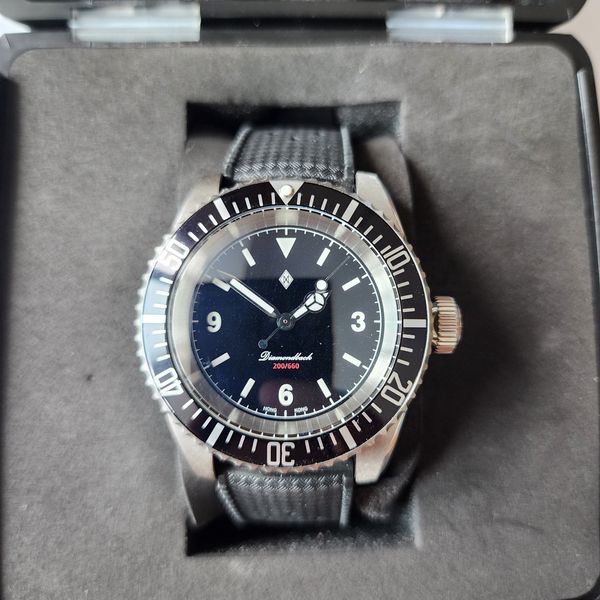 Dagaz Diamondback with NH35 movement, explorer type dial. | WatchCharts ...