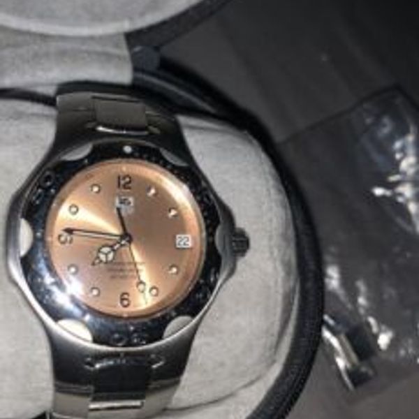 Tag Heuer Kirium Chronometer Automatic WL5114 2000 UK Salmon Dial with ...