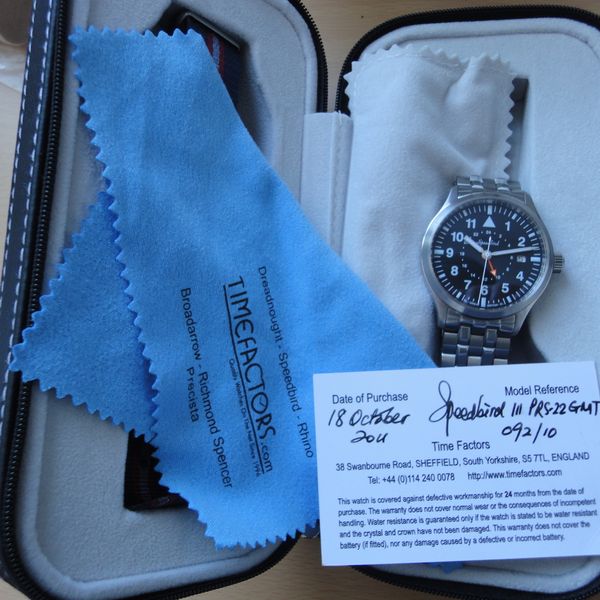 FS: Speedbird III GMT ( Precista PRS-22GMT) | WatchCharts Marketplace