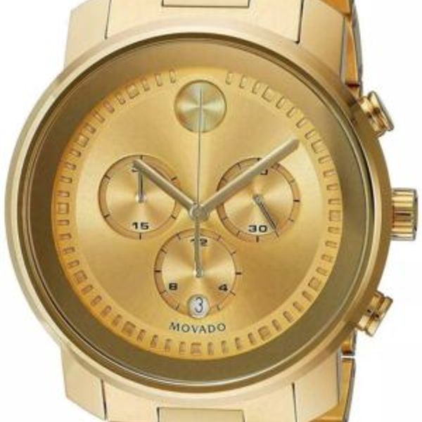 Movado Bold Gold Men's Watch - 3600278 | WatchCharts Marketplace