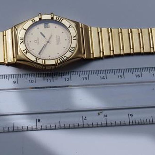 FS Omega Constellation Manhattan Chronometer Solid 18k Gold Cal 1111 ...