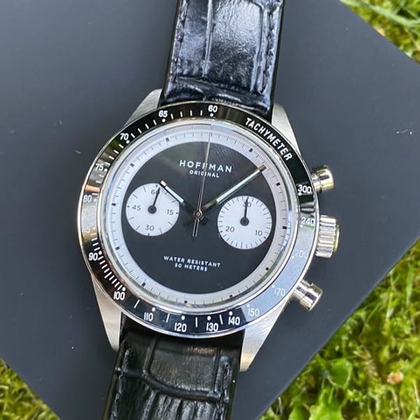 FS: Hoffman Racing 40 Mechanical - Panda dial | WatchCharts Marketplace