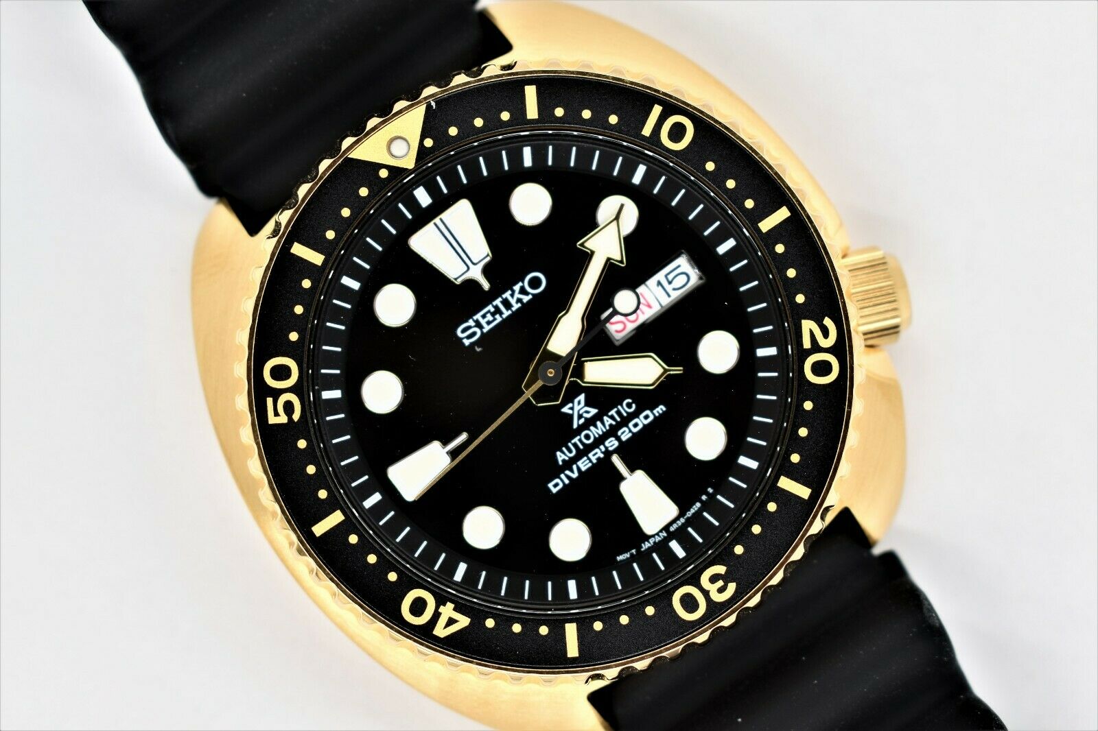 Seiko Prospex Air Diver 200m "Turtle" Black Dial 45mm Stainless SRPC44 ...
