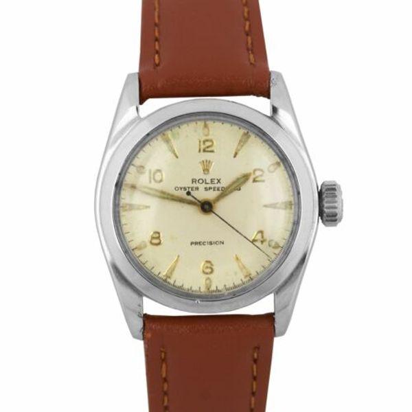 Vintage Rolex Oyster SPEEDKING Precision Stainless Steel Mechanical ...