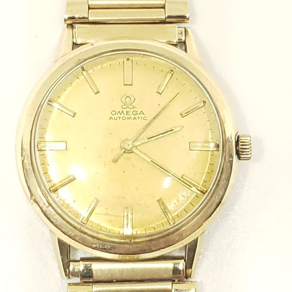VINTAGE OMEGA SEAMASTER CAL.550 10K GOLDFILLED AUTOMATIC MENS WATCH ...