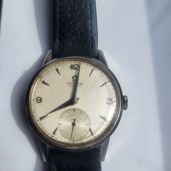 1949 Omega Watch Cal. Fab Suisse 33mm 2 dials | WatchCharts Marketplace