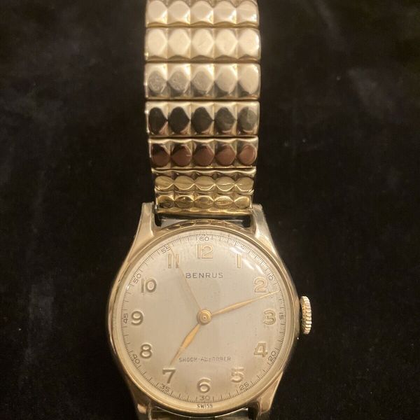 Vintage Benrus Swiss Watch 10k gold plated- Running | WatchCharts ...