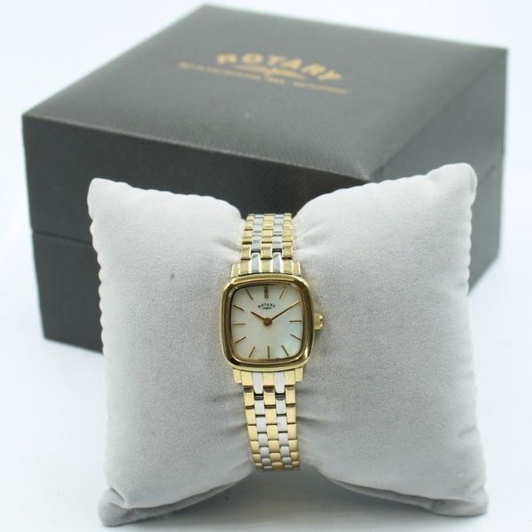 ROTARY Dolphin Standard Mother of Pearl Dial Quartz Wristwatch - B14 ...