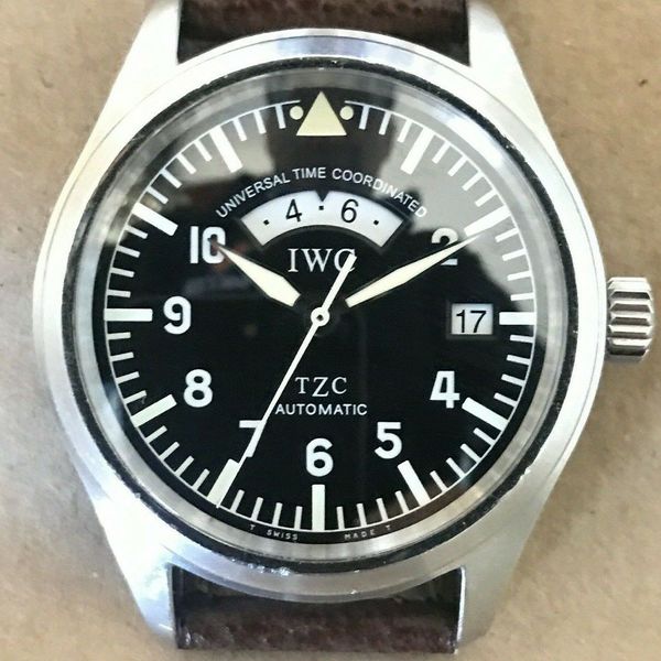 IWC Pilot Watch IW3251 TZC 39mm 3251 Automatic Patina | WatchCharts ...