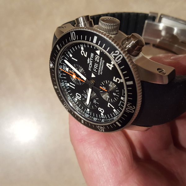 NEW only $1,399 --- FORTIS B-42 B42 chrono CHRONOGRAPH Cosmonaut - w/ 2 ...