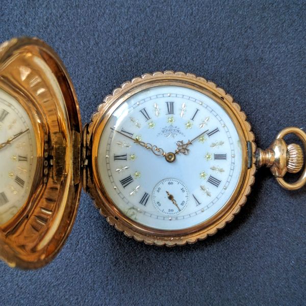 FS Vintage 15 jewel Elgin pocket watch from late 1800s | WatchCharts
